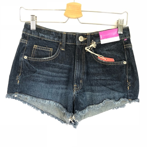 Mossimo Supply Co. | Shorts | Mossimo Jeans Shorts High Waist 7 Dark ...